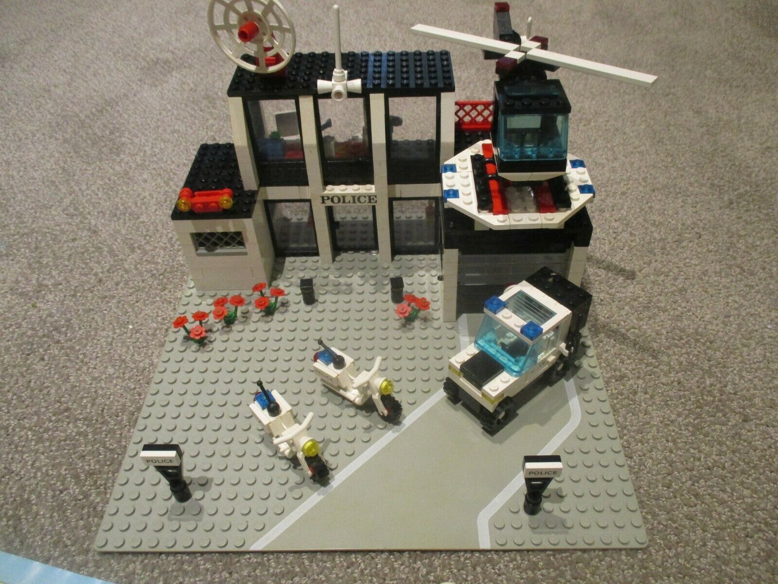 Vintage Lego #6386 police command base station legoland play set ...