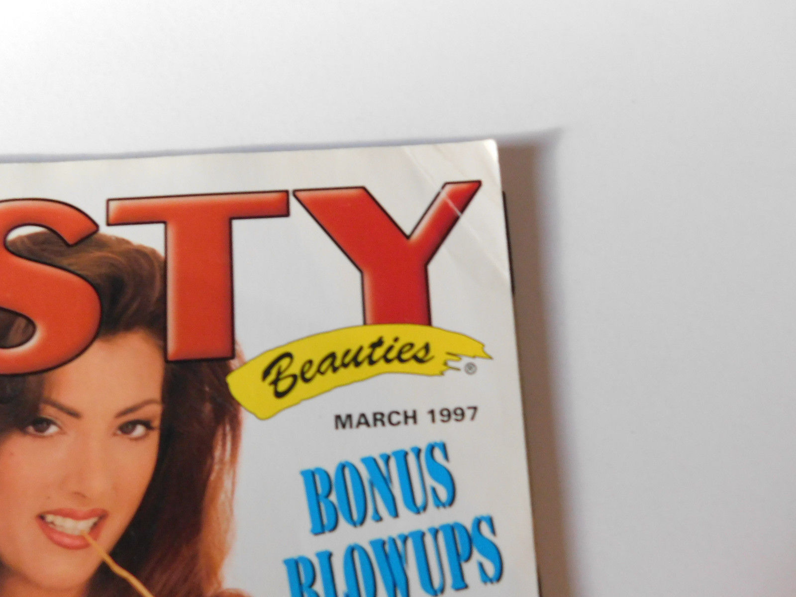 Busty Beauties Adult Magazine March 1997 Covergirl Rocky Roads