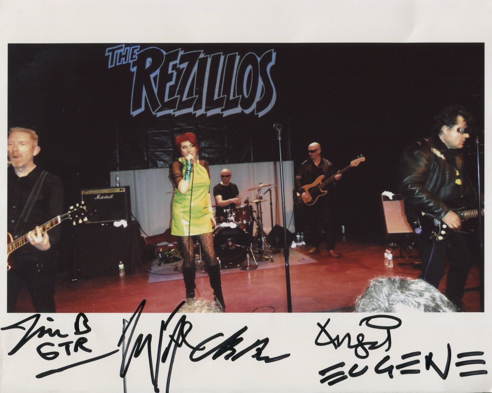 The Rezillos (UK Punk Band) SIGNED Photo + COA Lifetime Guarantee - Music