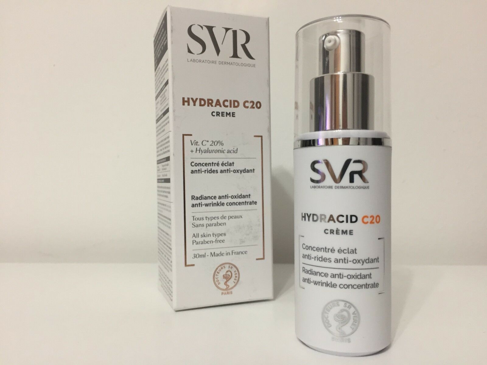 SVR - Hydracid C20 30ml Cream - Radiance Anti-Oxidant Anti-Wrinkle ...