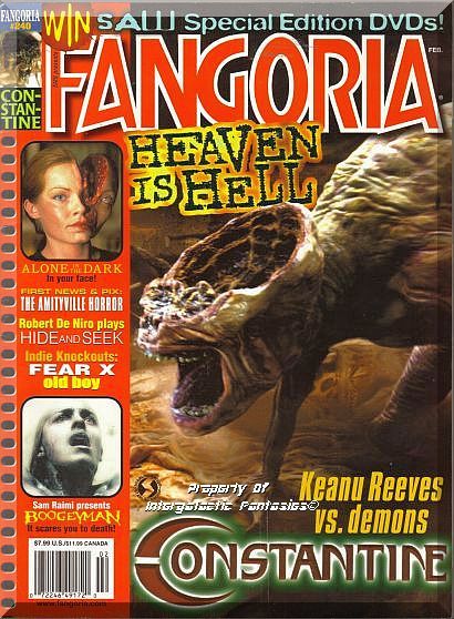 Fangoria #240 (2005) *Constantine / Boogyman / The Amityville Horror ...