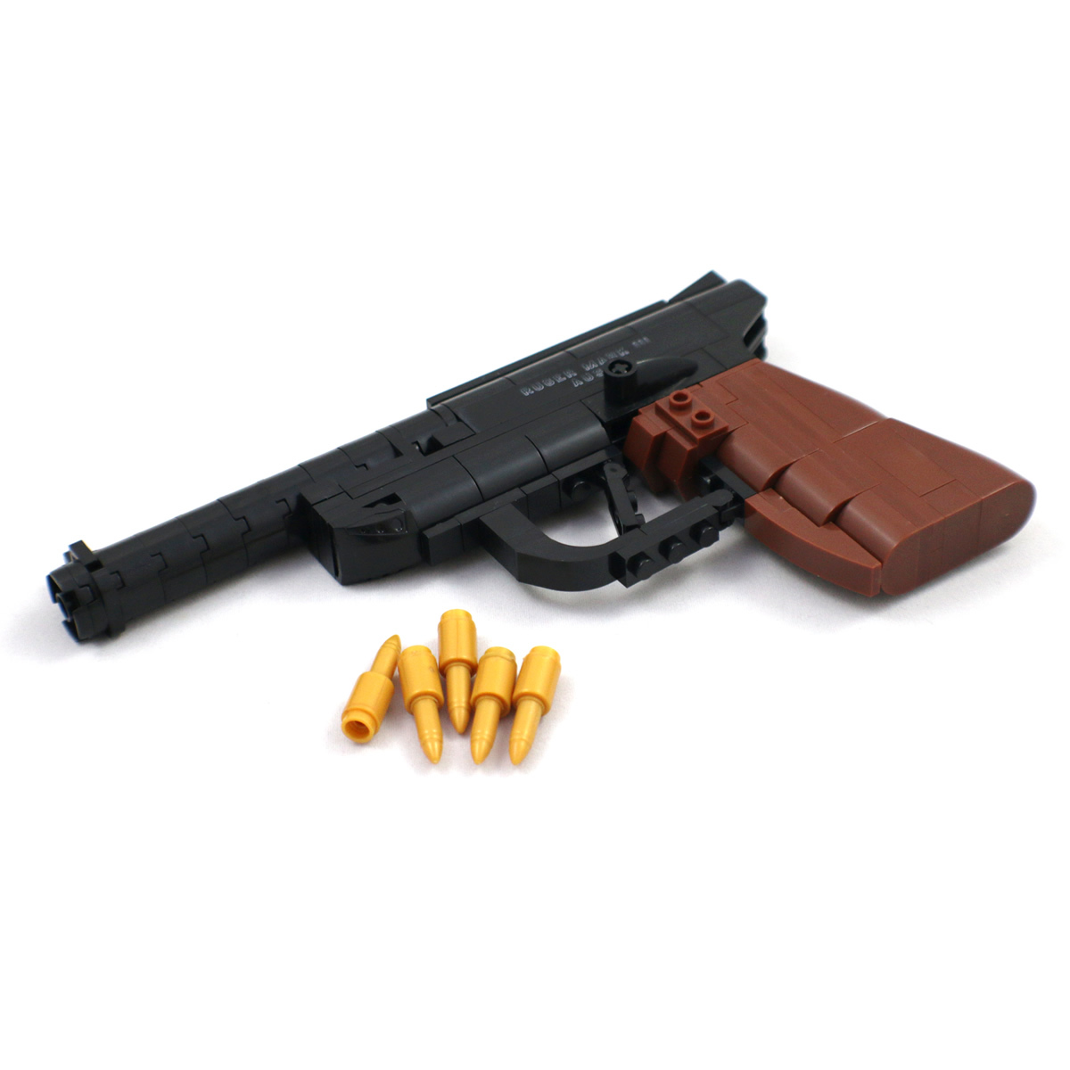 Ruger Mark III Pistol Building Block Handgun - Compatible With Lego ...