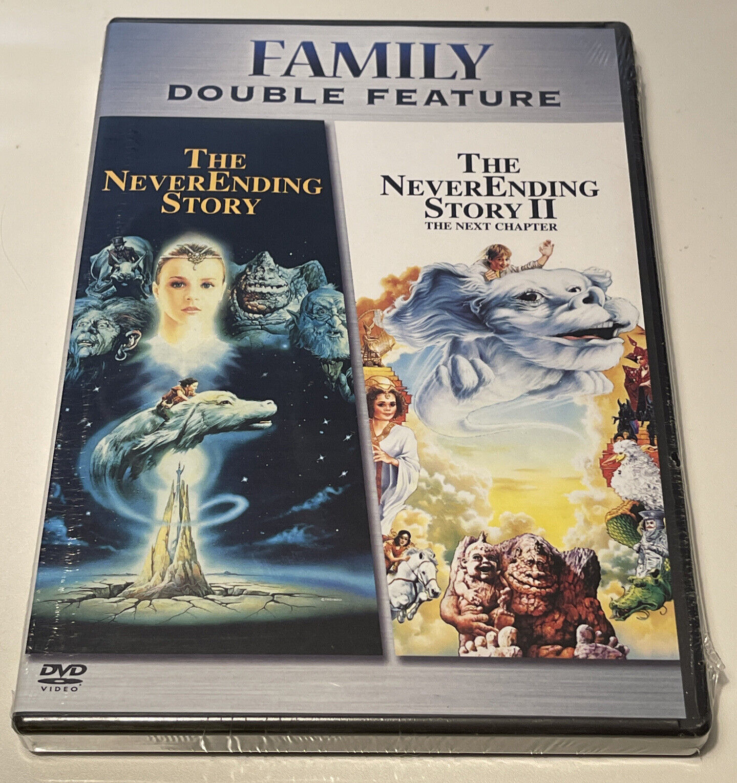 THE NEVERENDING STORY + NEVERENDING STORY 2 New DVD Fullscreen Double ...
