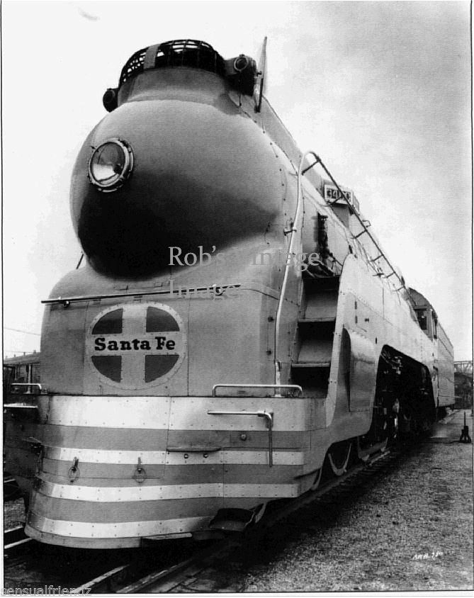 Pin by Bill Vu on ATSF Blue Goose Pictures | Steam locomotive ...