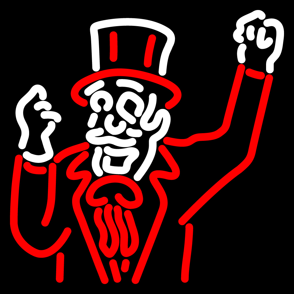 Ncaa Austin Peay Governors Mascot Logo Neon Sign Neon