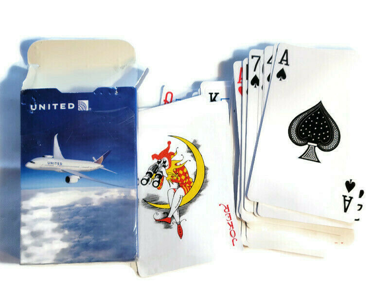 United Airlines Boeing 787 Jet Airplane & Holland America Playing Cards ...