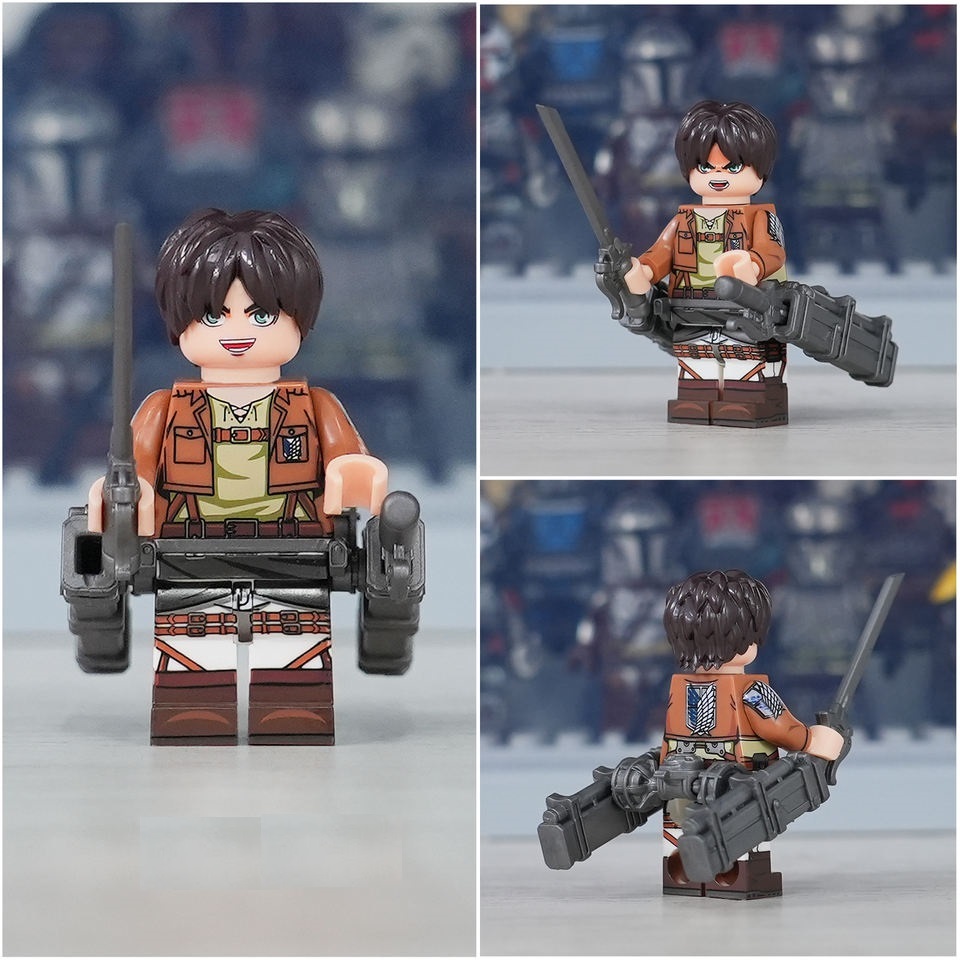 Eren Jaeger (Scout Regiment) Attack on Titan Minifigures Building ...