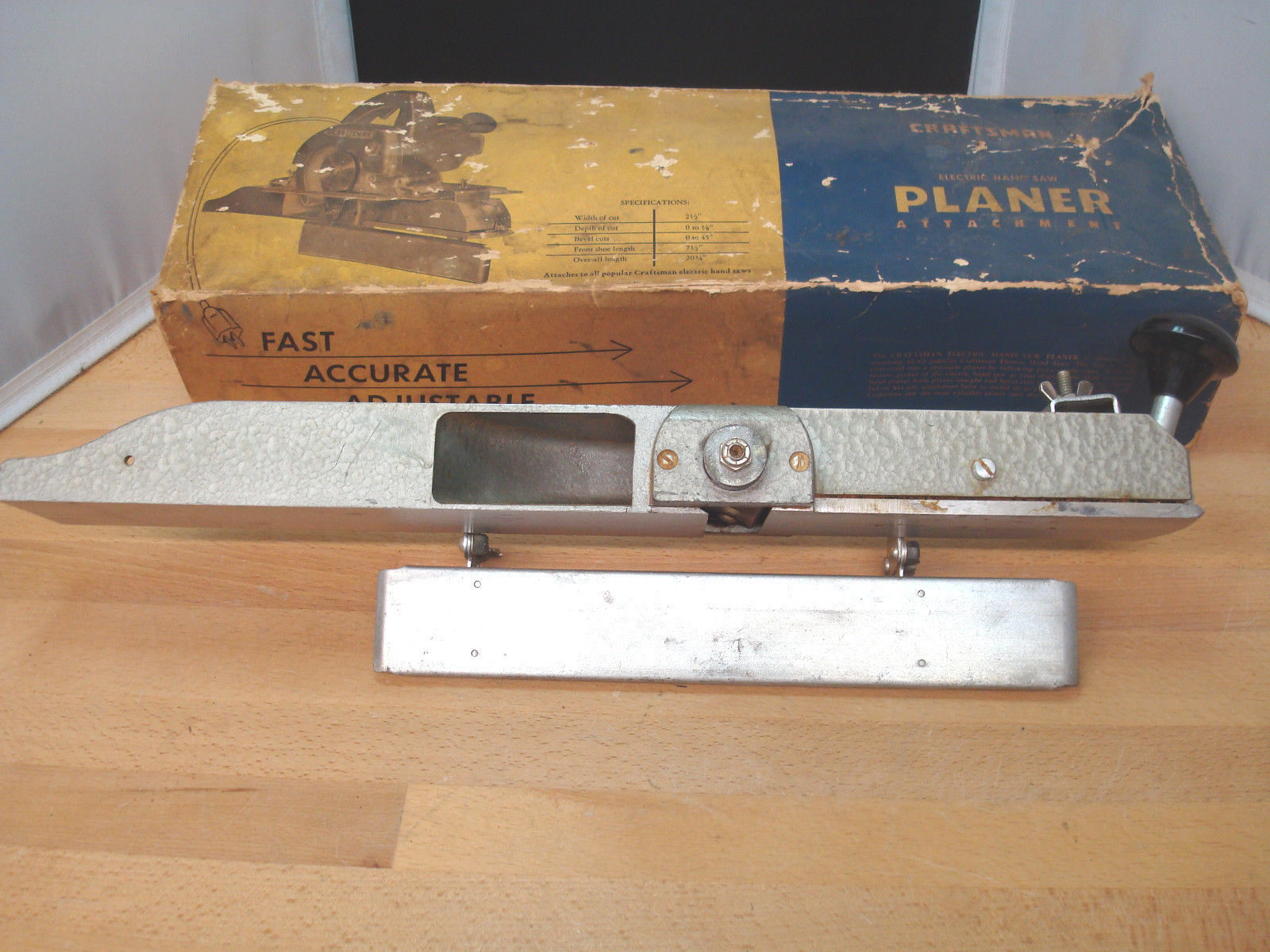 Vintage Craftsman 2 12 Planer Attachment For Electric Skill Saws 60528450 Planers