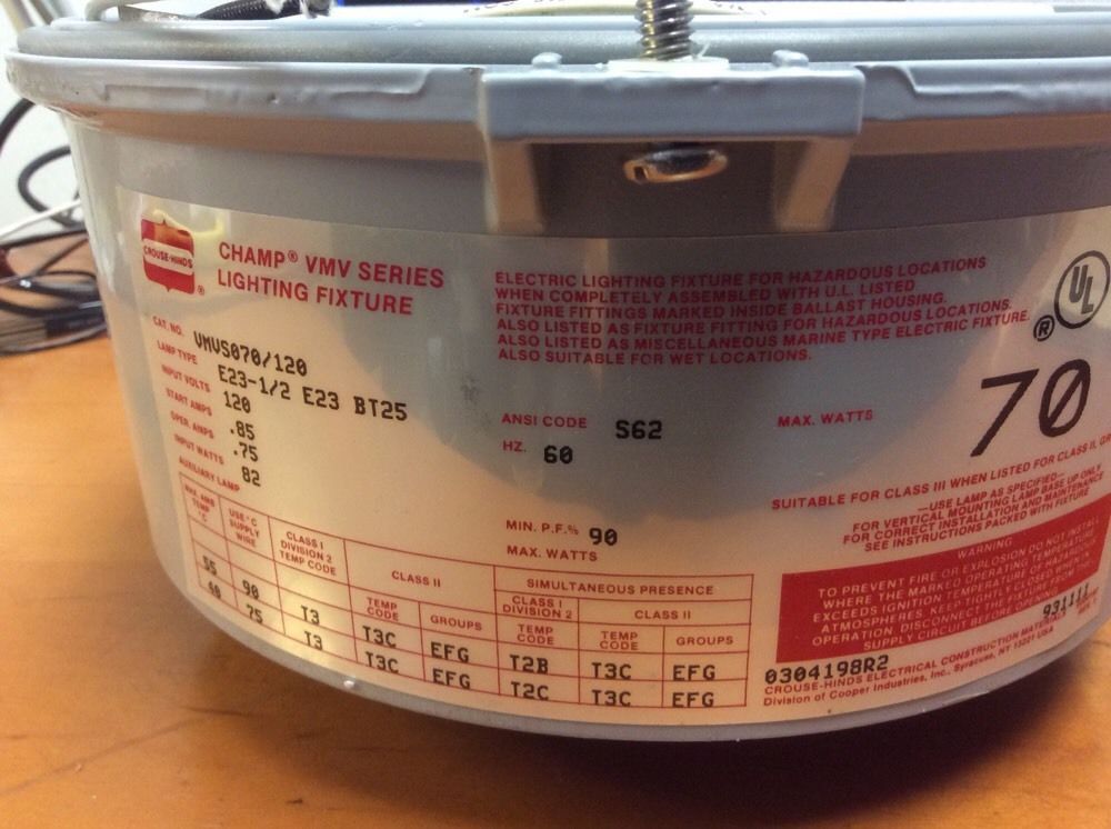 Crouse Hinds Lighting Fixtures Vmv | Shelly Lighting