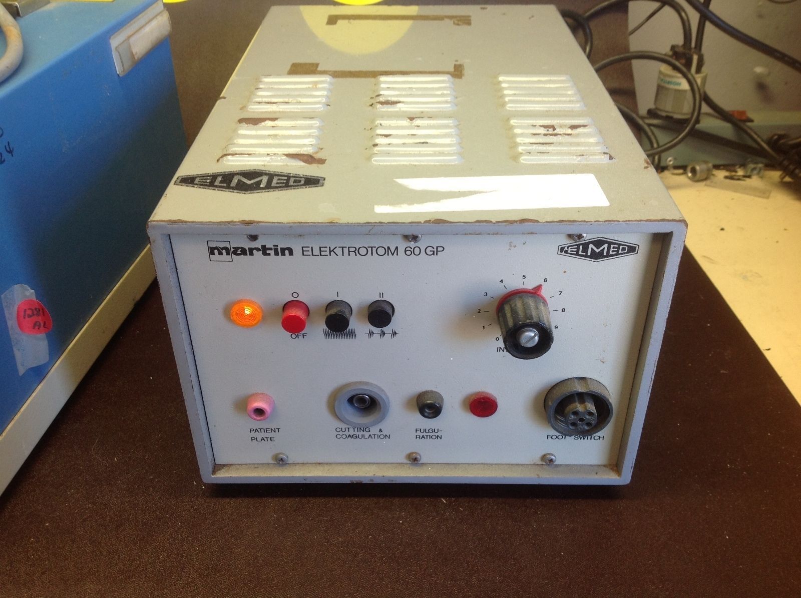 MARTIN ELEKTROTOM 60 GP TYPE 120 COAGULATION CUTTING FULGURATION SALE ...