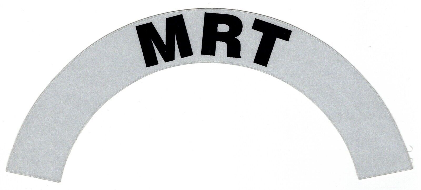 MEDICAL RESPONSE TEAM - MRT Highly Reflective HELMET CRESCENT DECALS ...