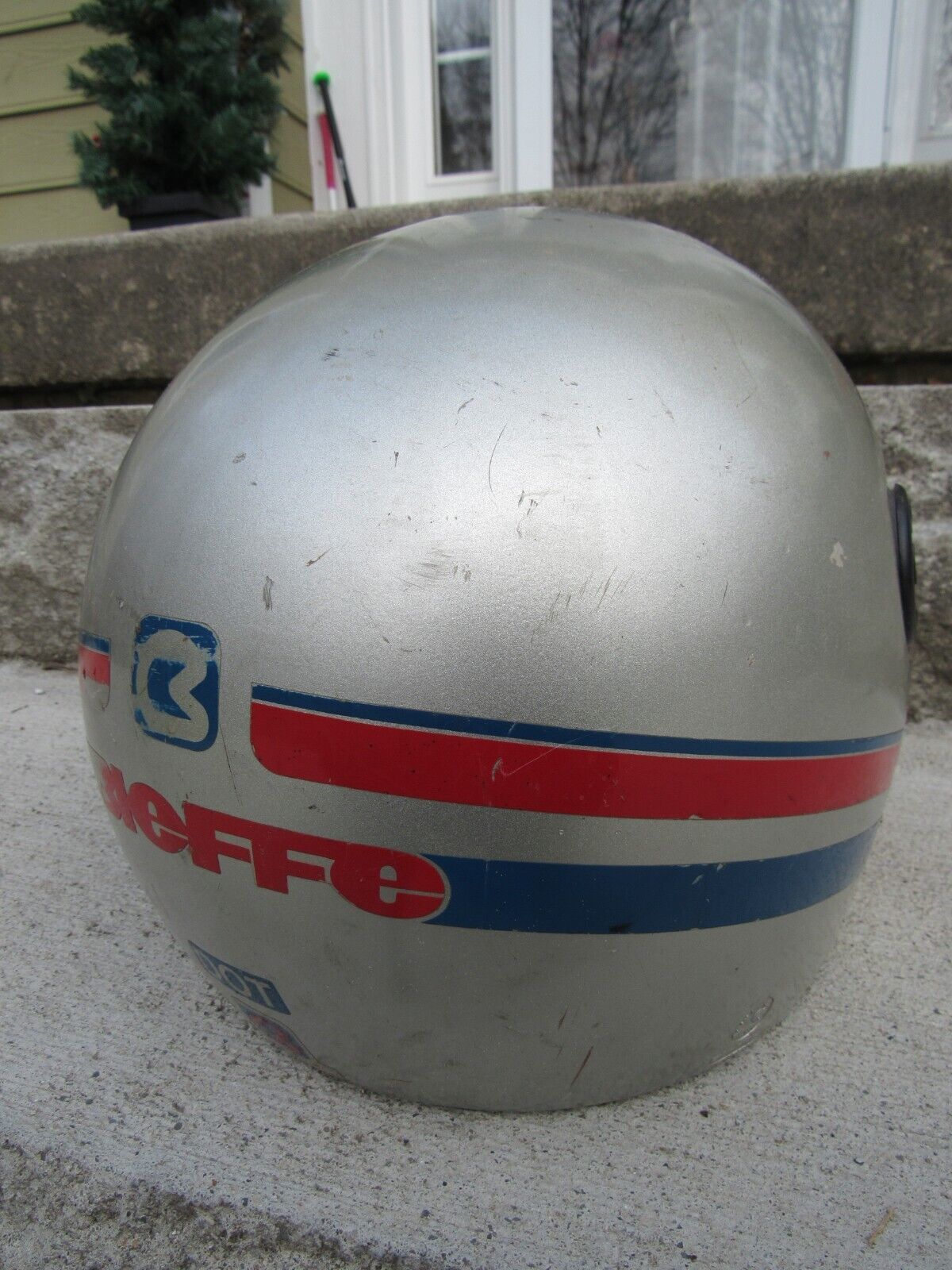 Vintage 1985 BIEFFE Motorcycle Helmet B85 Darth Vader MADE IN ITALY ...