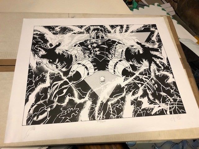 JOE QUESADA & JIMMY PALMIOTTI HAND SIGNED 15x10 Rare 19 x 14 499 of ...