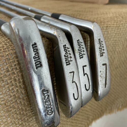 Wilson Ultra Power Zone Oversize OS Irons Set 3-9 RH Regular Flex Steel ...