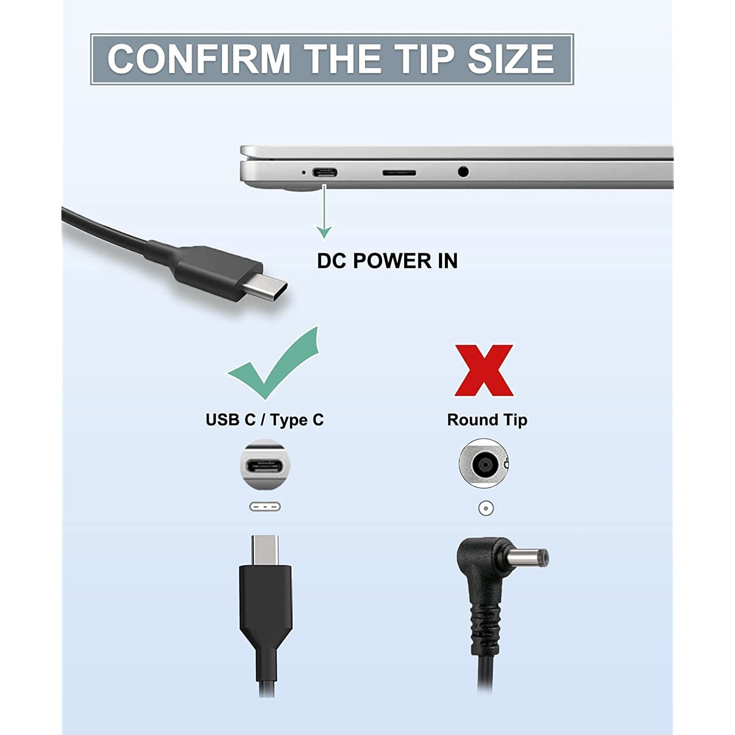 For Lg Gram Laptop Charger Usb C 45W Foldplug Compatible With Lg Gram ...