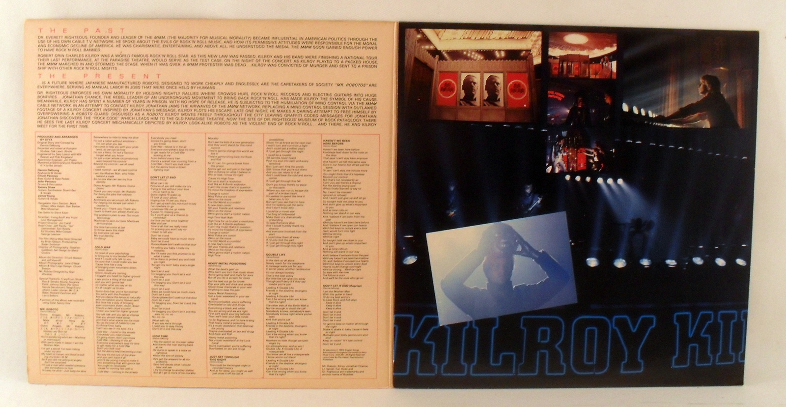 Styx Kilroy Was Here Album February 22, 1983 - Records