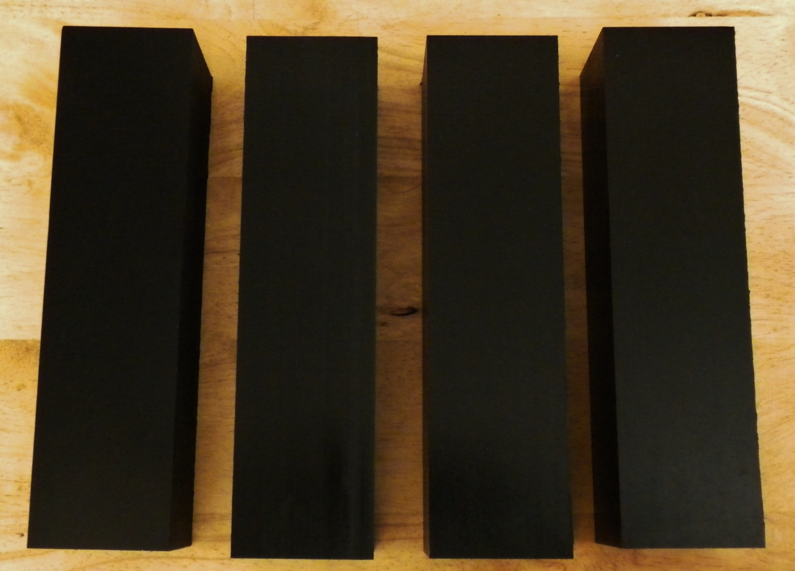 Delrin Machining Thermoplastic 4 Bars Black Acetal - Other