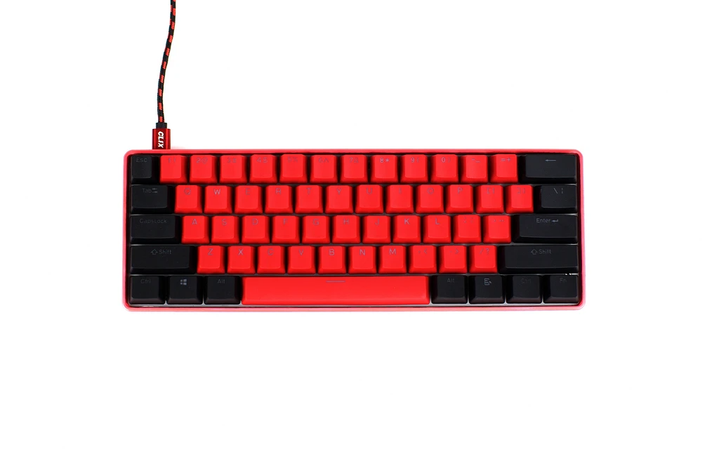 Clix x Matrix Limited Edition Esports Gaming Keyboard Red Inside Speed ...