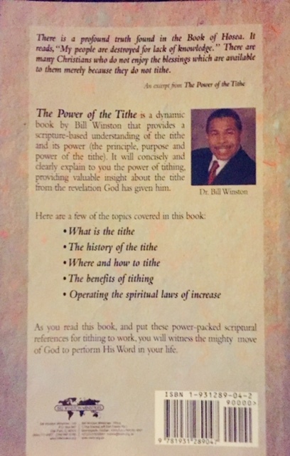 The Power of the Tithe - Books