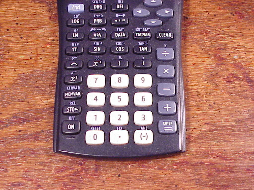 Texas Instruments TI-30X IIS 2 Line Solar Calculator, with cover ... Texas Instruments TI-30X IIS 2 Line Solar Calculator, with cover ...