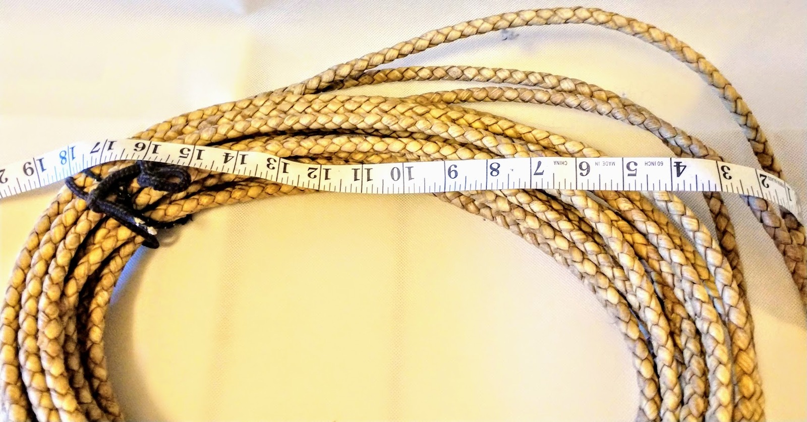 Cowboy Lasso Rawhide Leather Lariat 68 - 70 Ft Rodeo Lasso Ranch Soga ...