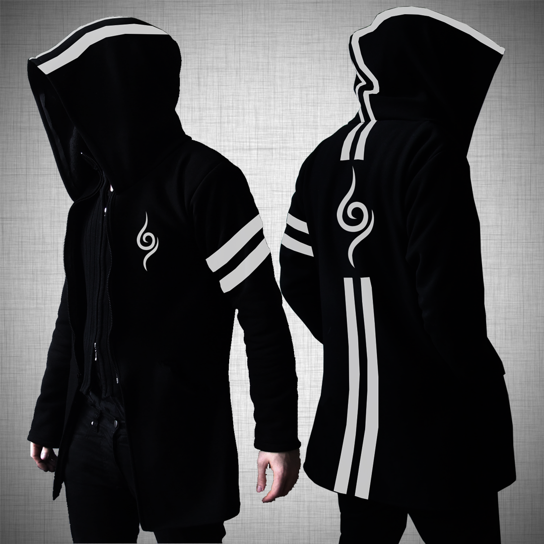 FREE SHIPPING NARUTO ANBU HOODIE SWEATER COSPLAY JACKET ALLSIZE ONLY ...