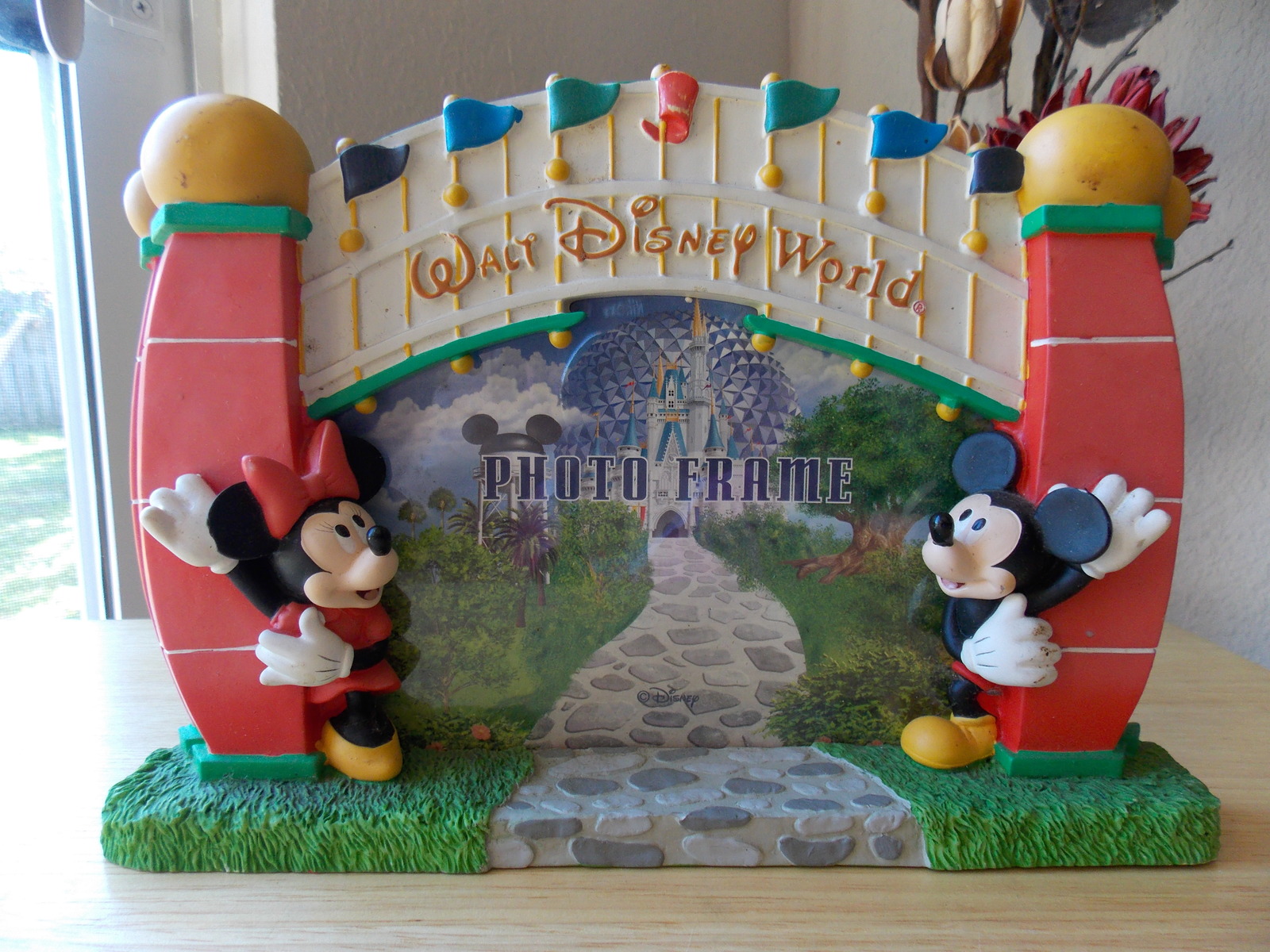 Walt Disney World Entrance Mickey and Minnie Photo Frame - Frames