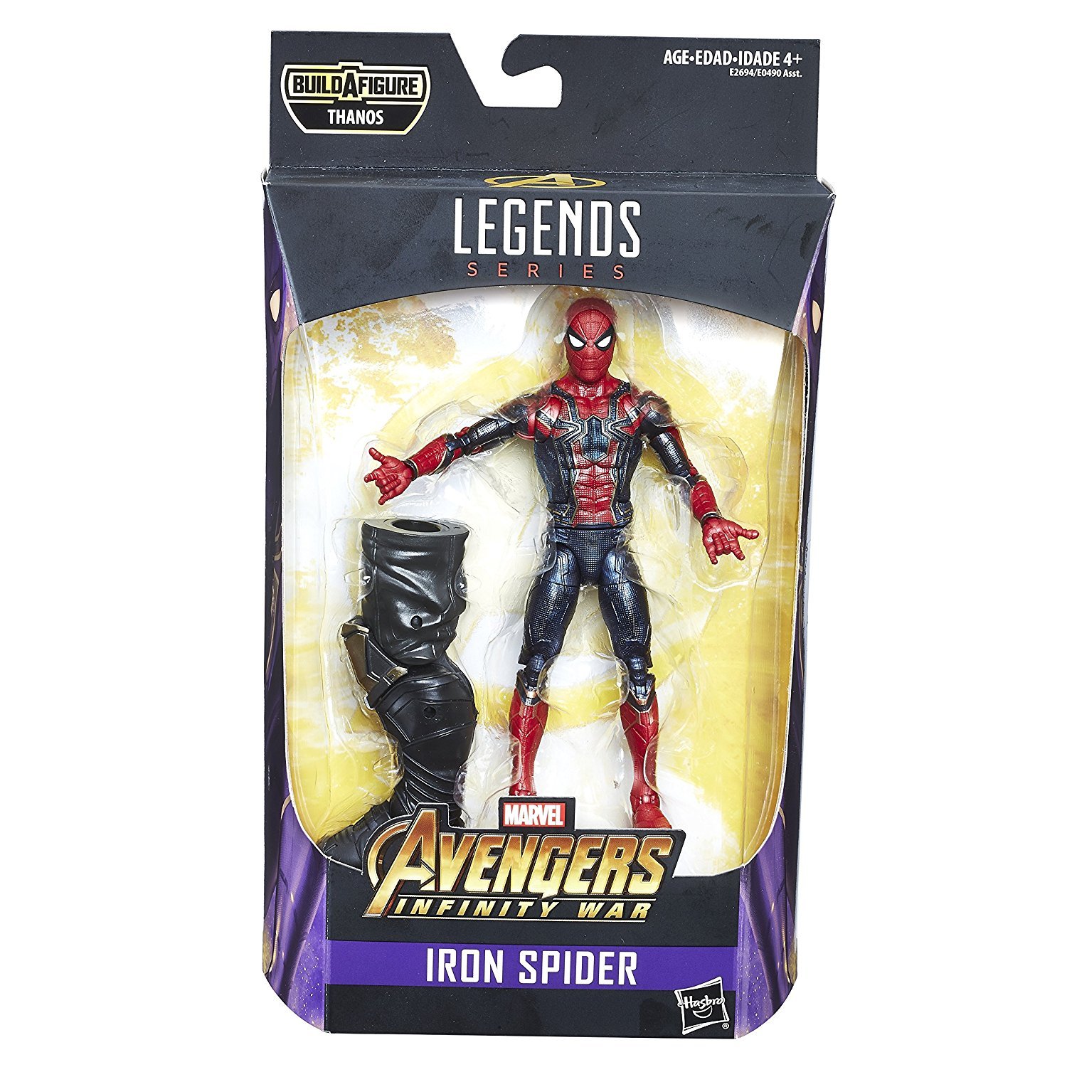 Avengers Marvel Legends 6-in Iron Spider Hi-Articulation Action Figure ...