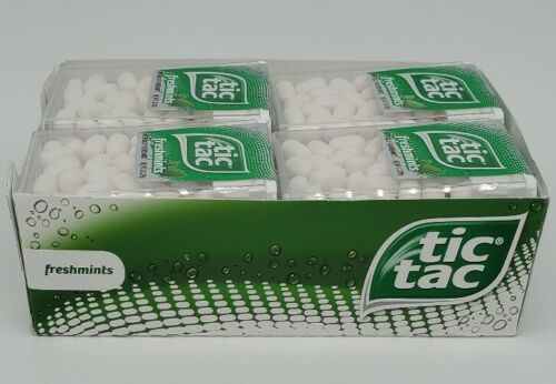 Tic Tac Freshmints Big Packs Mints Candy Tic Tacs Bulk Box of 12 Count ...