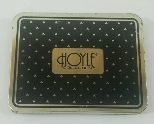 Vintage Hoyle Collection Jumbo Face Playing Cards Double Deck Tin ...
