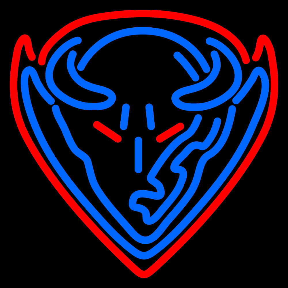 NCAA Depaul Blue Demons Logo Neon Sign - Neon
