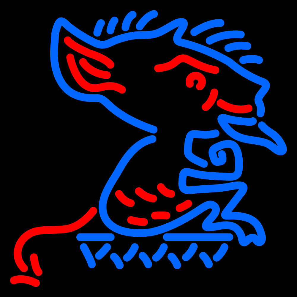 NCAA Depaul Blue Demons Logo Neon Sign - Neon