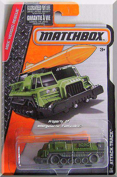 Matchbox - Attack Track: MBX Heroic Rescue #72/125 (2016) *Green ...