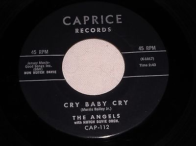 THE ANGELS CRY BABY CRY THAT'S ALL I ASK OF YOU 45 RPM RECORD CAPRICE ...