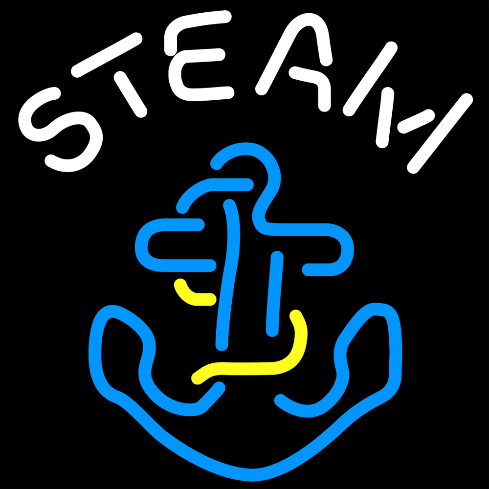 Steam Neon Sign - Other Collectible Lighting