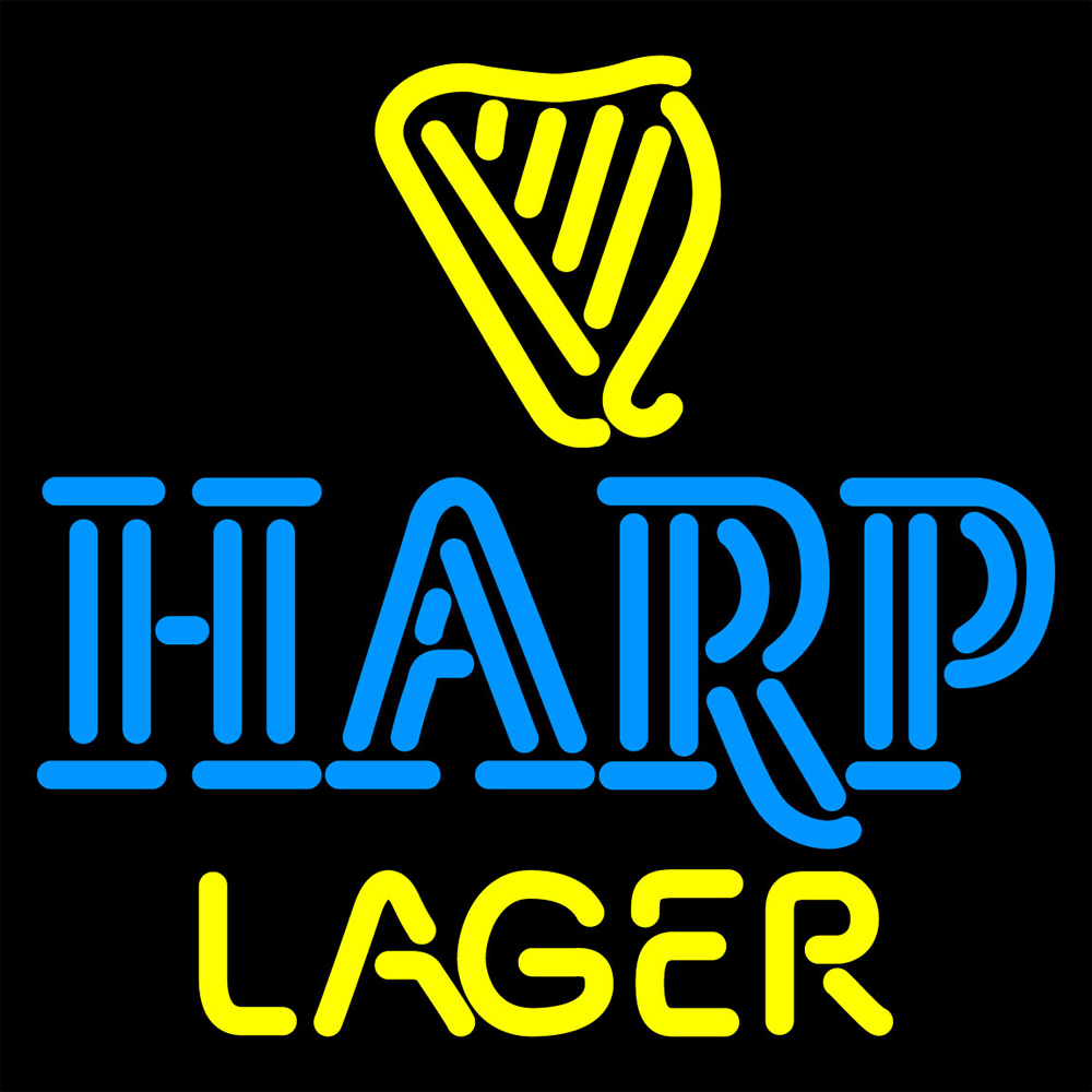 Harp Lager Neon Sign - Other Collectible Lighting