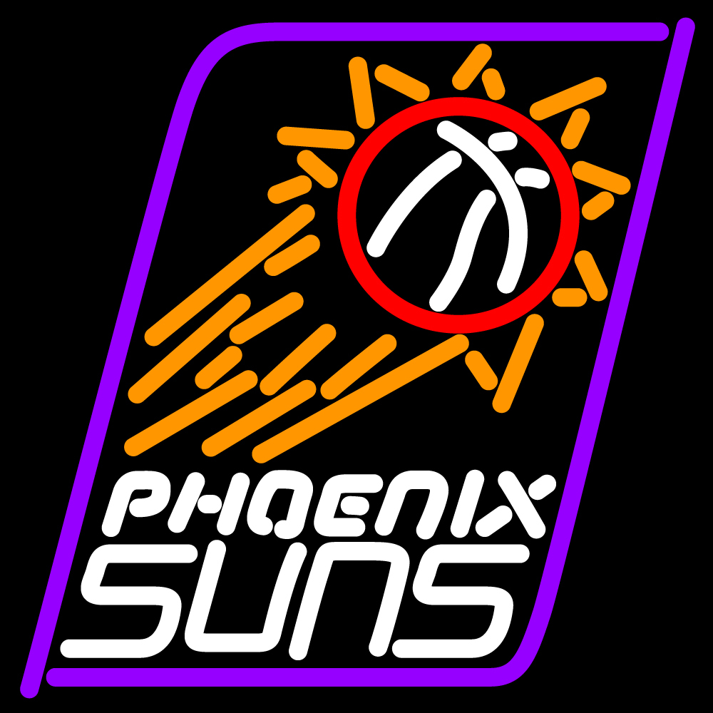NBA Phoenix Suns Logo Neon Sign - Other Collectible Lighting