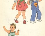 Simplicity 8950 Toddler Romper Overalls & Jumper Sunsuit w/ Applique ...