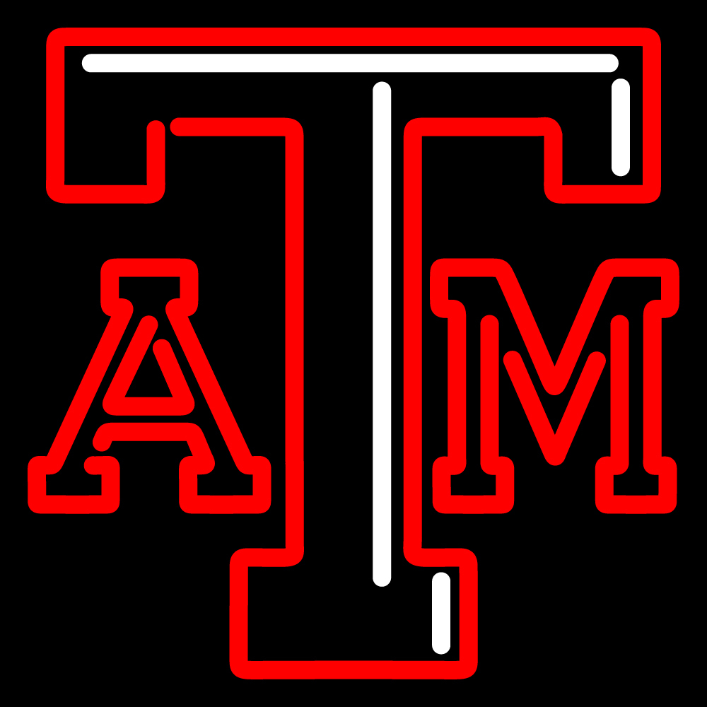 NCAA Texas A And M Aggies Logo Neon Sign - Neon