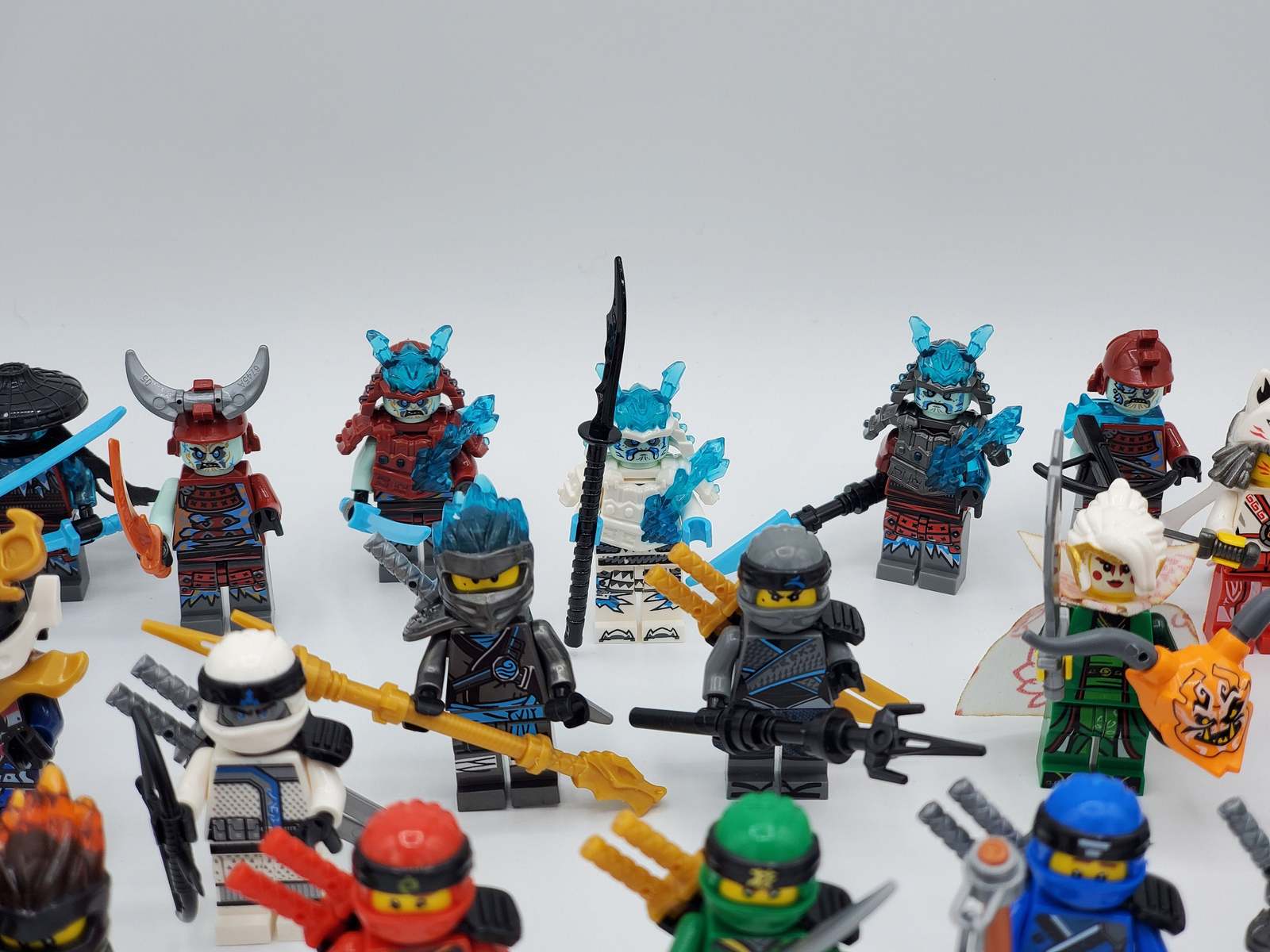 Ninjago Lot Season 11 Blizzard Samurai Minifigures 24 Minifigures Set ...