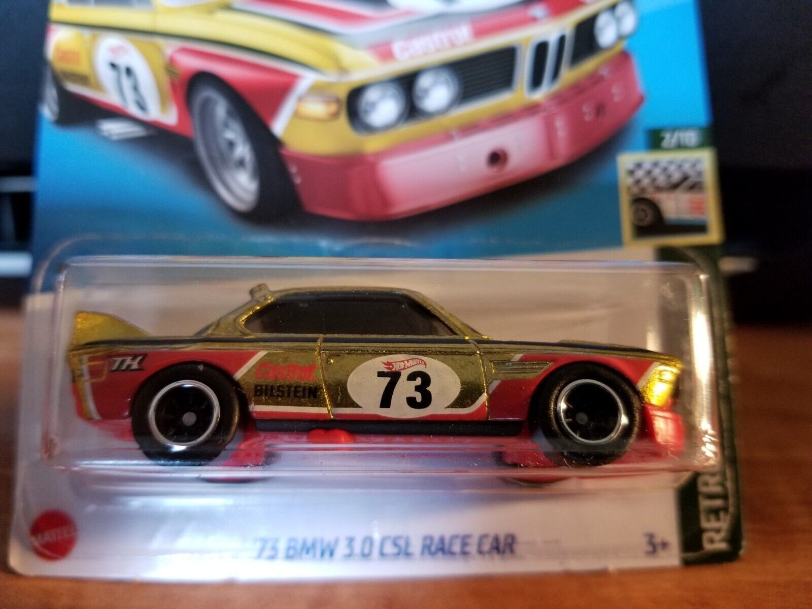 2022 Hot Wheels ‘73 BMW 3.0 CSL Race Car Retro Racers Super TH ...