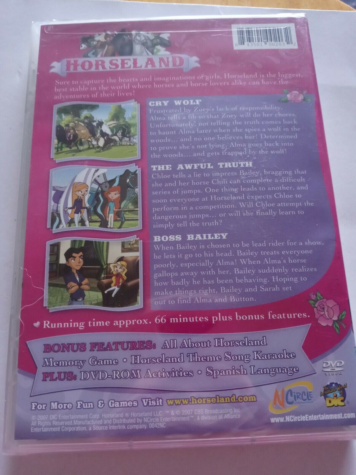 Horseland - To Tell the Truth (DVD, 2008) - DVDs & Blu-ray Discs