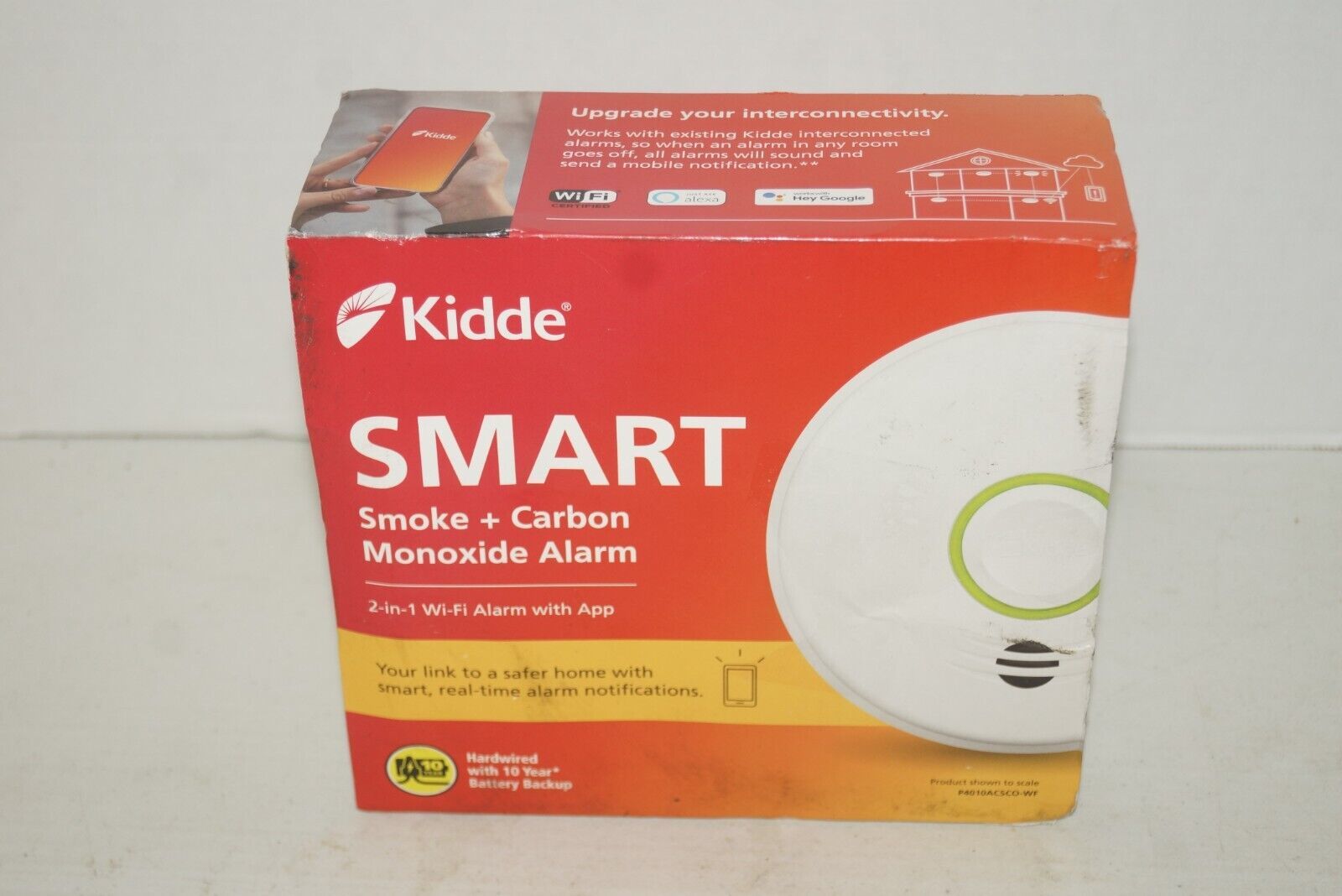 Kidde P4010ACSCO-WF Smoke + Carbon Monoxide and 50 similar items