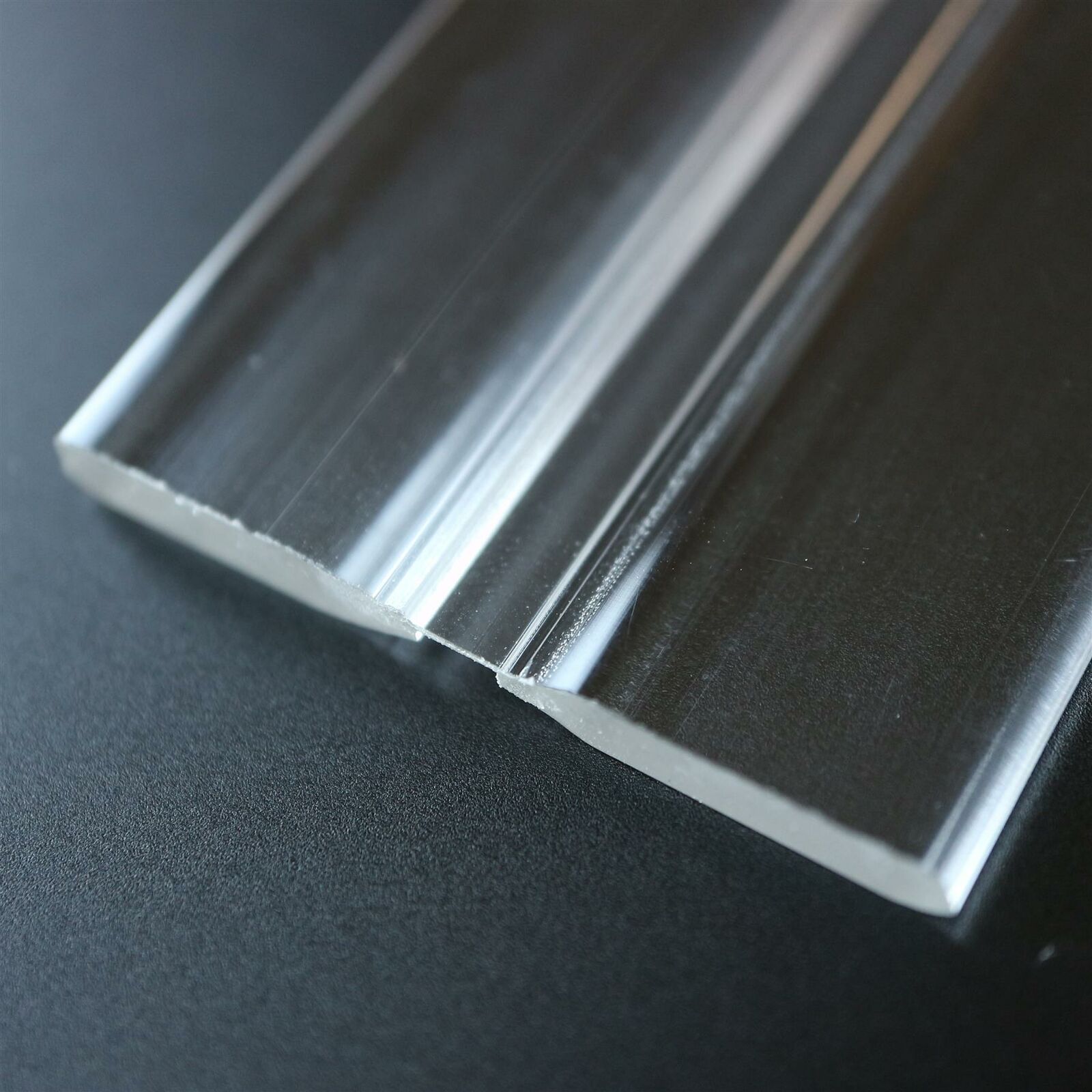 3 x 300mm low profile flex hinges, flexible living hinges,plexiglass ...