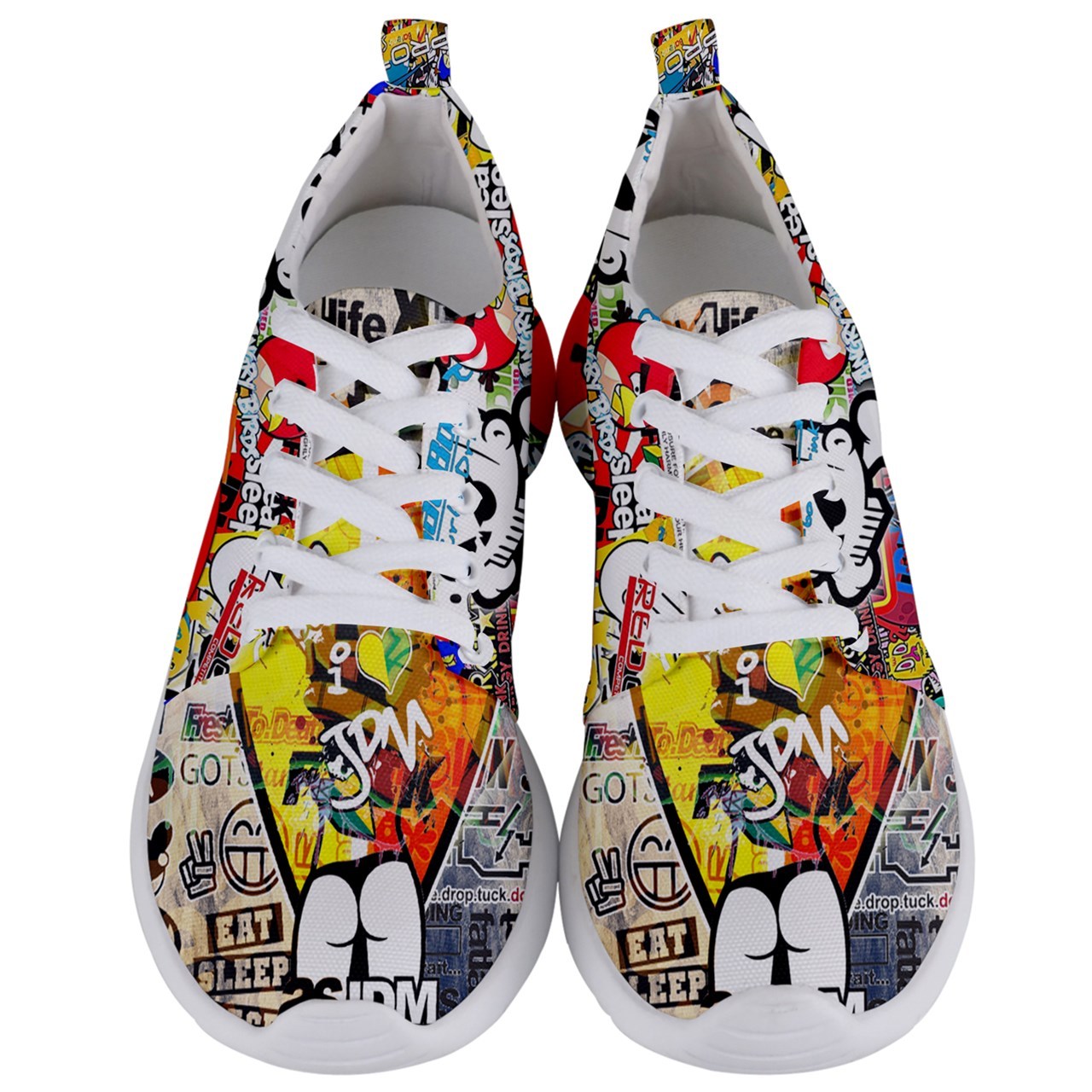 New JDM Eat Sleep Racing Sticker Bomb Men's Women's Lightweight Sports ...