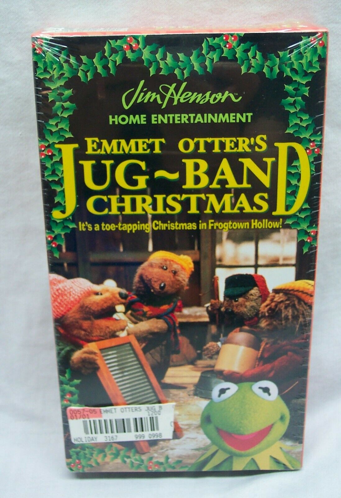 Jim Henson EMMET OTTER'S JUG-BAND CHRISTMAS VHS VIDEO NEW SHRINKWRAP ...