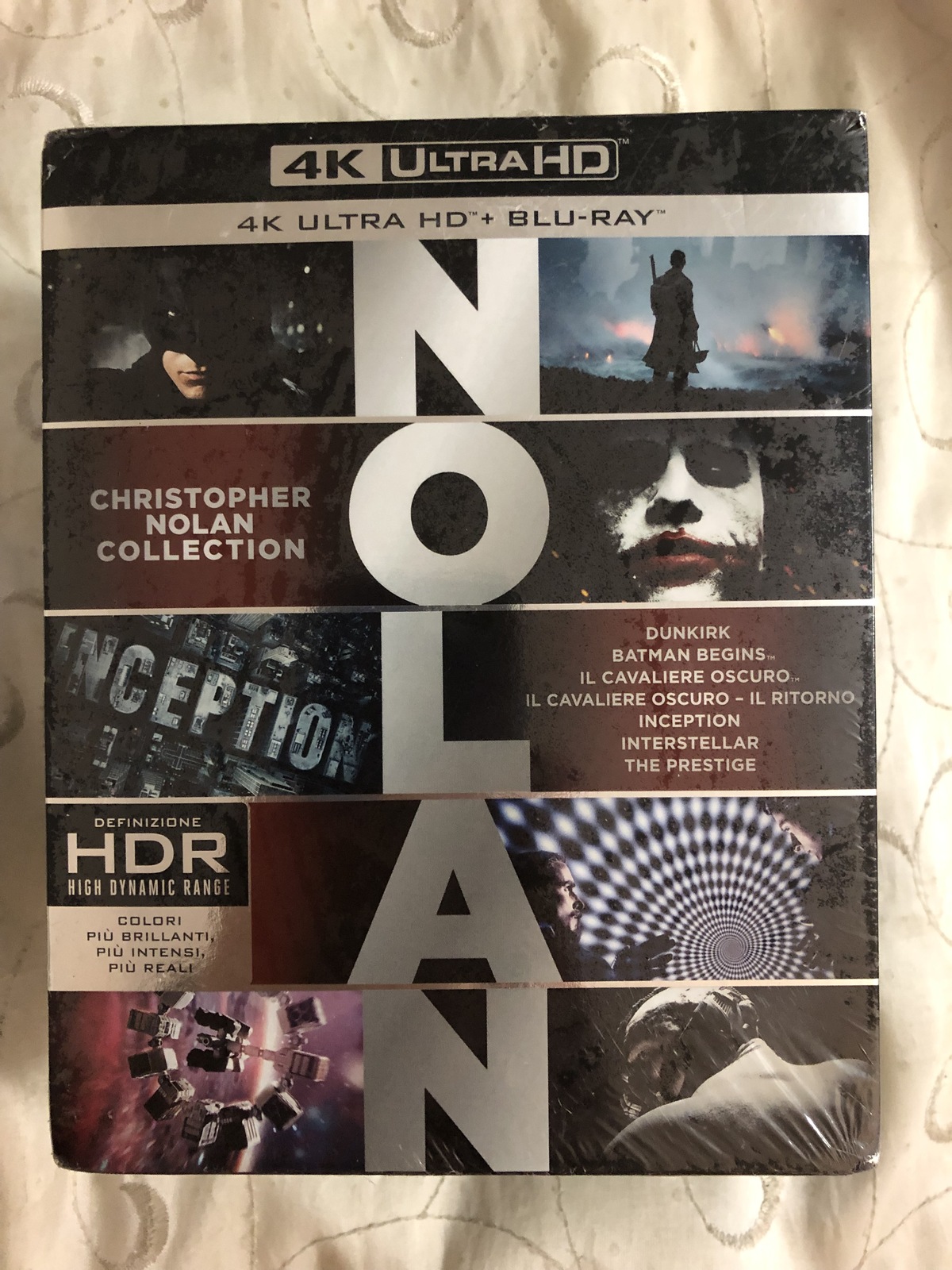Christopher Nolan Collection 4K Uhd+7 Blu-Ray+5 DVD [Import] Italian ...