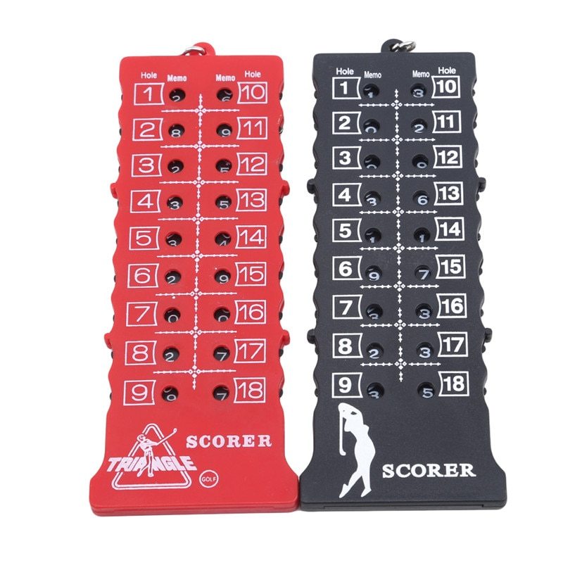 Sporting 18 Hole Golf Stroke Putt Score Card Counter Golf Score ...