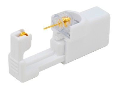 Studex System 75 ear piercing studs instrument cubic sugical silver 6mm ...