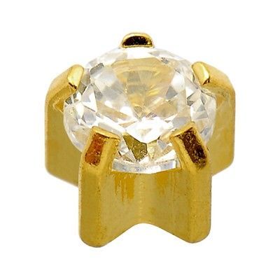 Studex System 75 ear piercing studs instrument cubic sugical silver 6mm ...